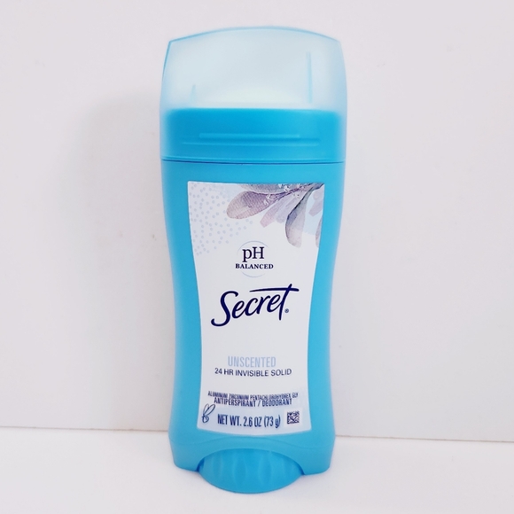 Secret | Bath & Body | 45 Secret 24hour Deodorant Stick Unscented ...